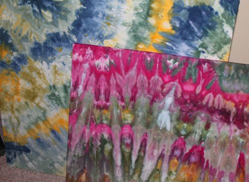 Getting ready for my first exhibit - Lynda Heines Fabric Design